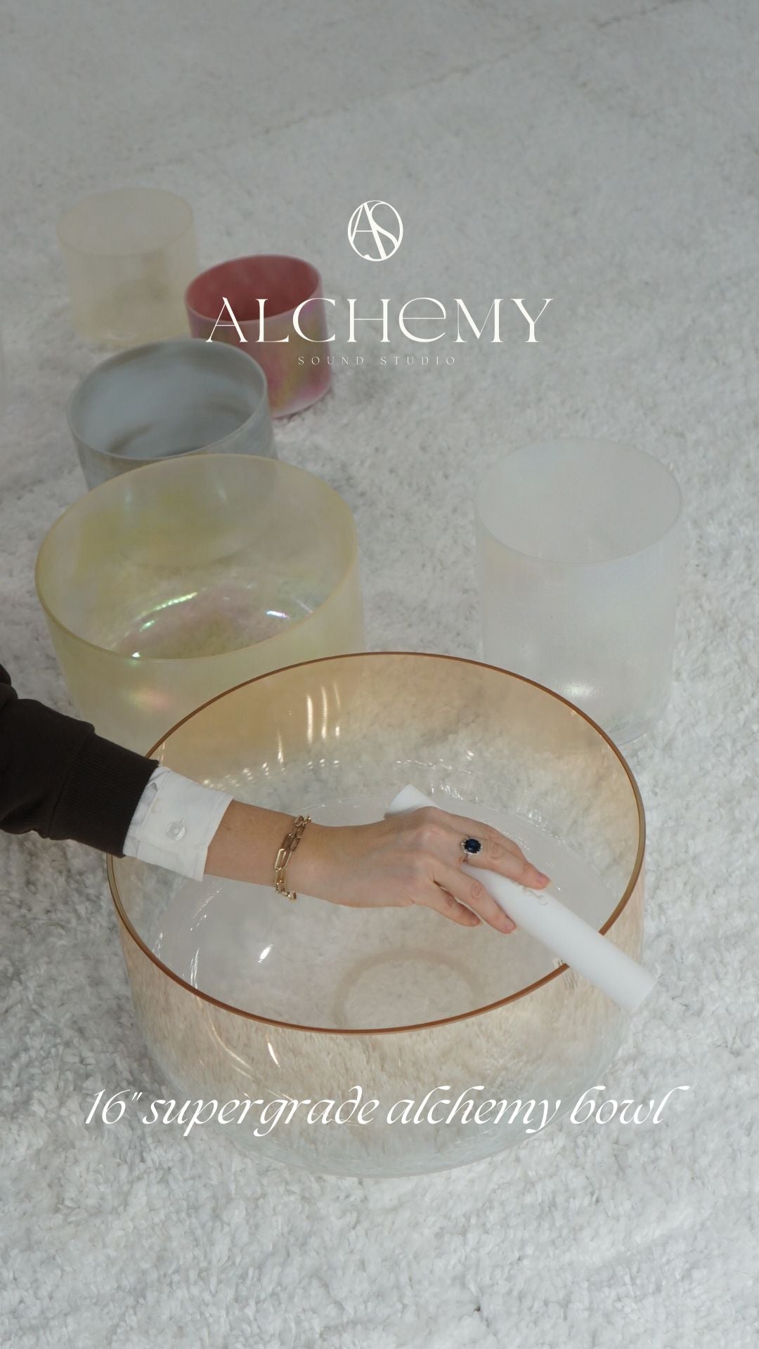 The Creation of Your Supergrade Alchemy Bowl – Alchemy Sound Studio