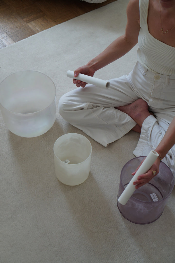 Alchemy Sound Studio · Crystal Singing Bowls · Kristall Klangschalen