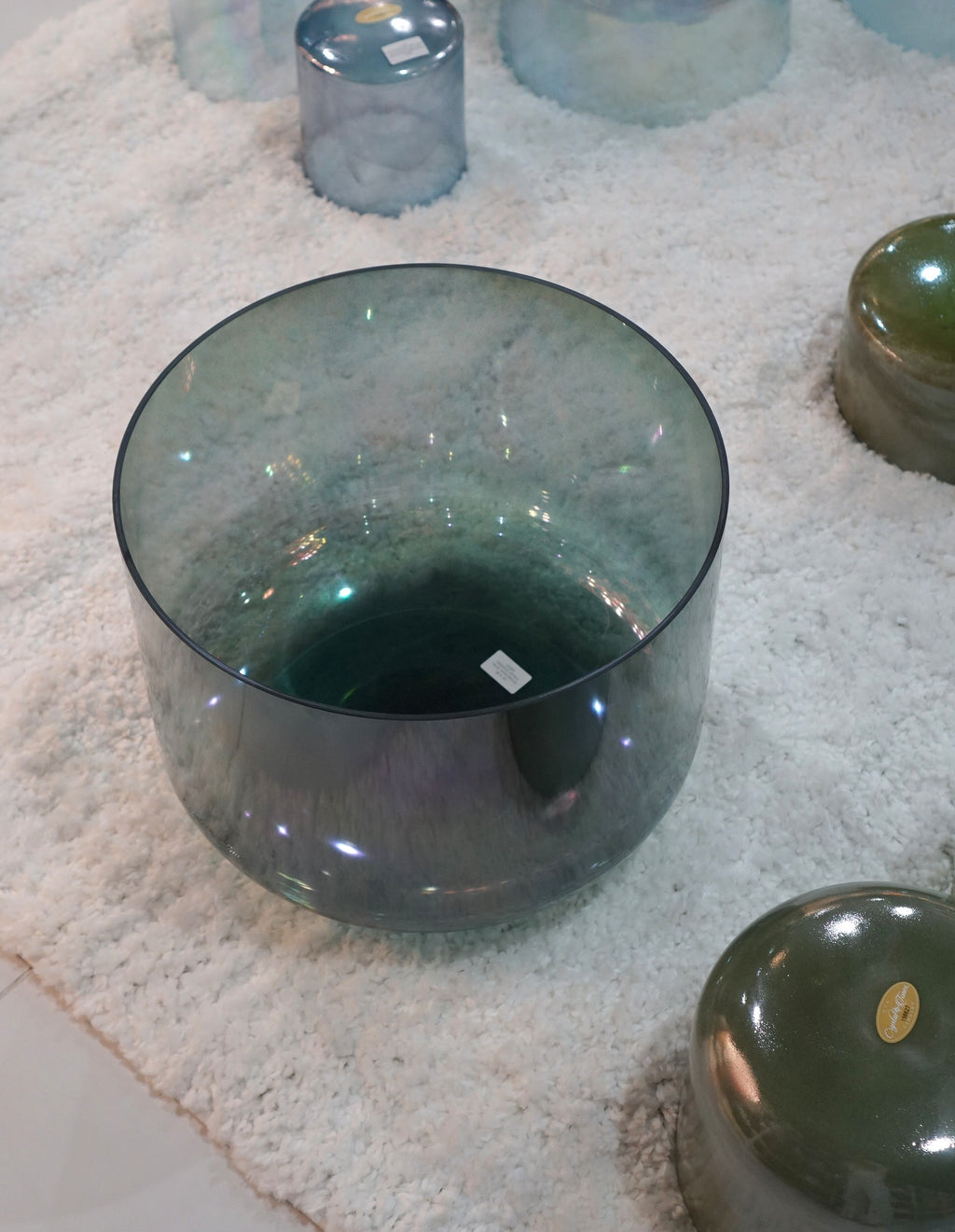 16" A-40 Green Goddess Supergrade Crystal Tones Singing Bowl – Alchemy ...